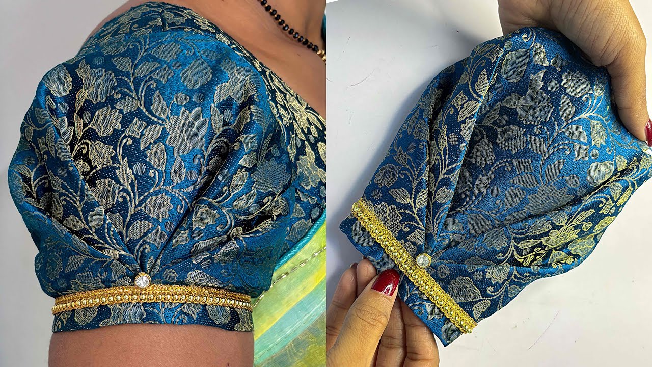 Trending sleeve design cutting and stitching| blouse sleeves design ...