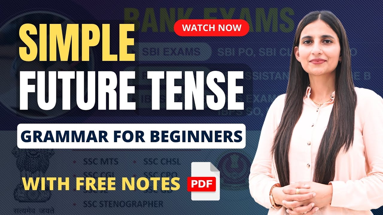 TENSE || Simple Future Tense For Beginners || English Grammar ...
