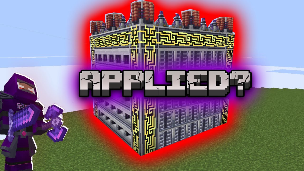 Começando No Applied energistic( MINECRAFT ) - ( MEKA MINERS BR ) - YouTube