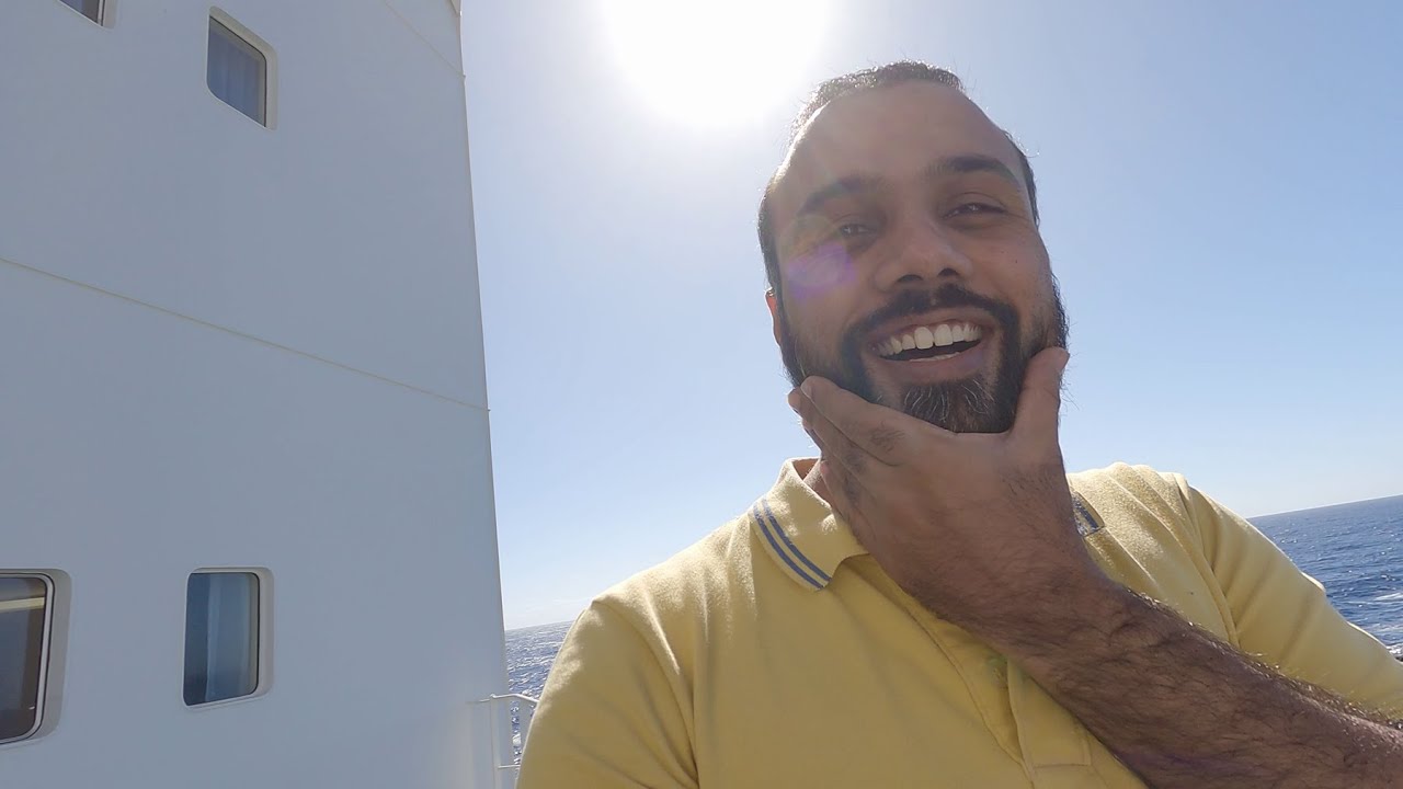 First Vlog aftert 150 days of isolation at Sea - Life of a Biker at sea ...