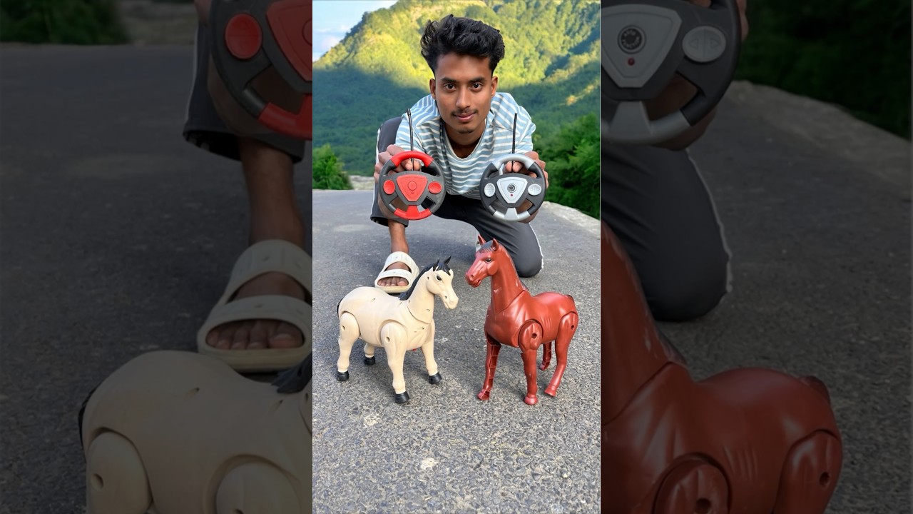 Remote Wala 2 Horse Red & White Unboxing 🥹 - YouTube