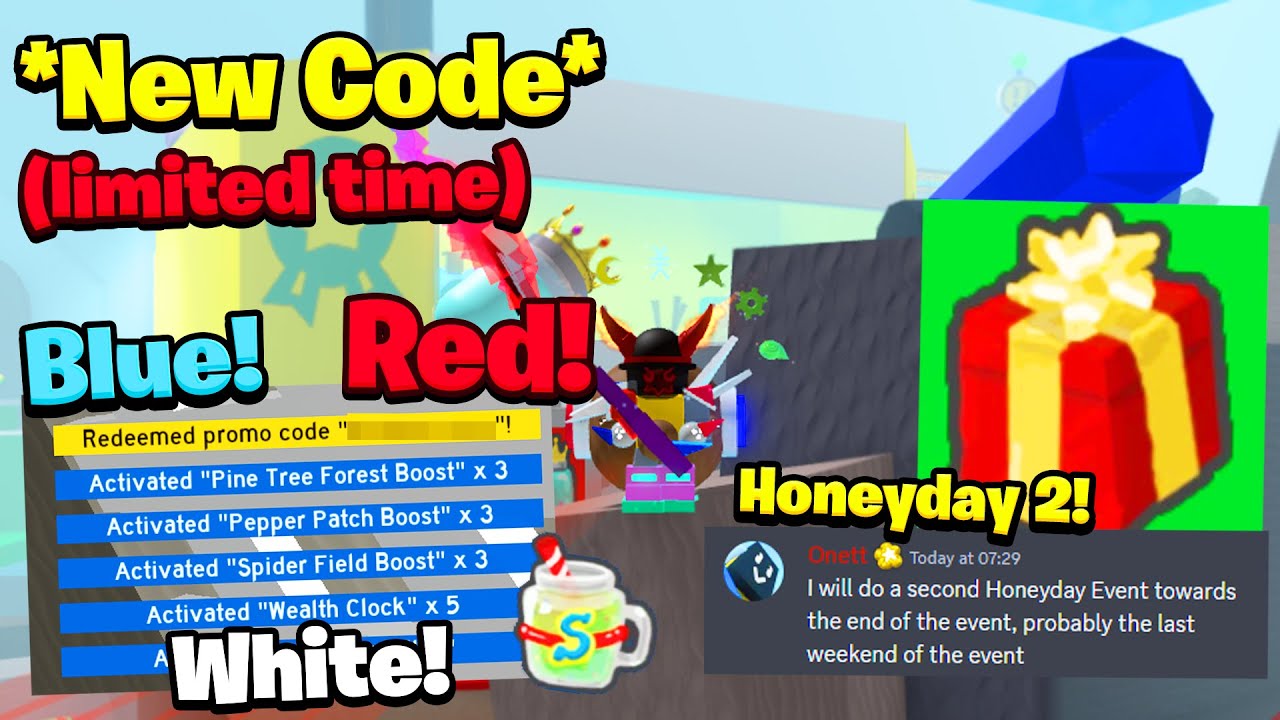 *NEW* OP CODE IS HERE! +ANOTHER HoneyDay SOON As Compensation For All Blue Hives... (Bee Swarm ...