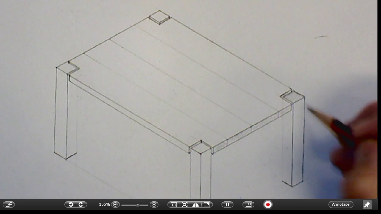 Isometric tutorial 2 Technical Graphics - YouTube