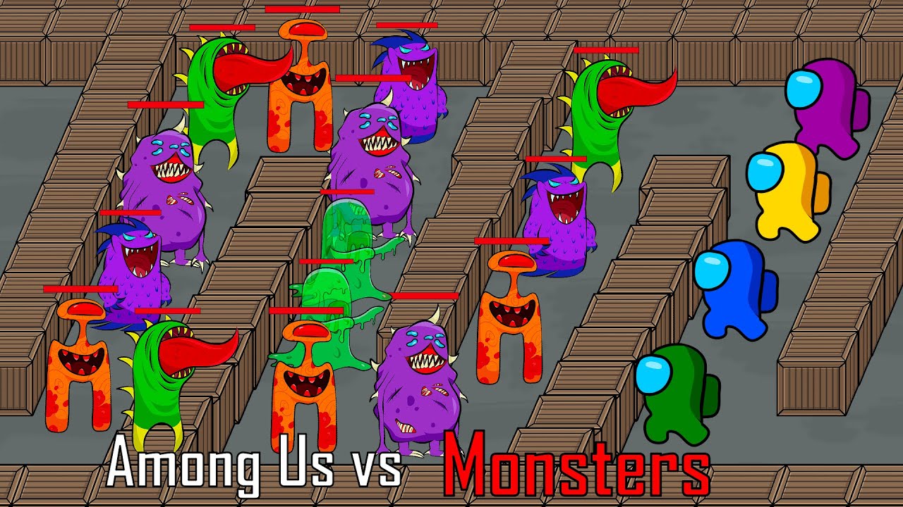 어몽어스 | Among Us VS Monsters 2 | Milyar Animation - YouTube