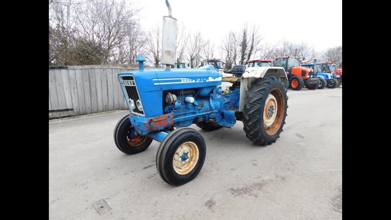 FORD 6600 TRACTOR WALKROUND VIDEO - YouTube