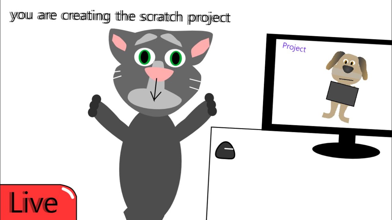 You Are Creating The Scratch Project Live - YouTube