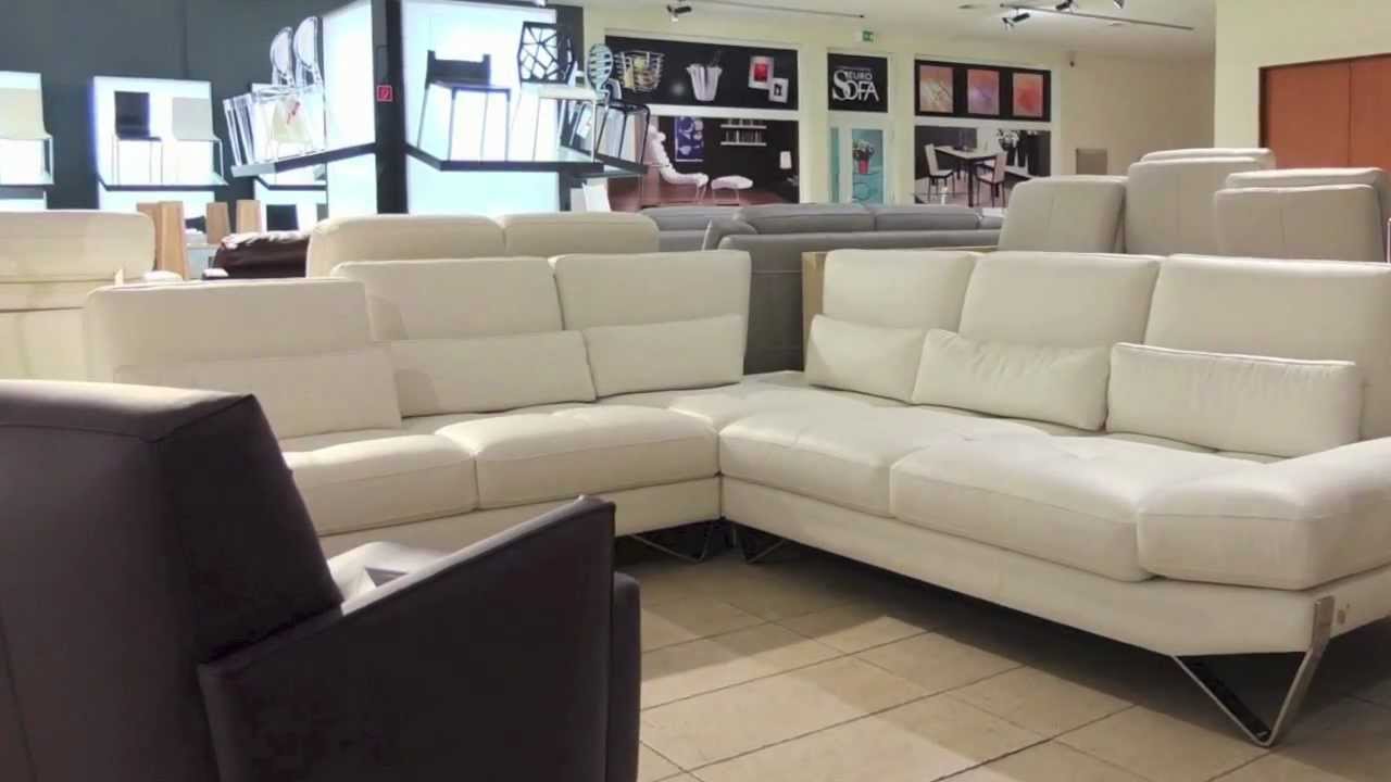 Kožené sedačky, Euro sofa predajňa, moderné sedacie súpravy - YouTube