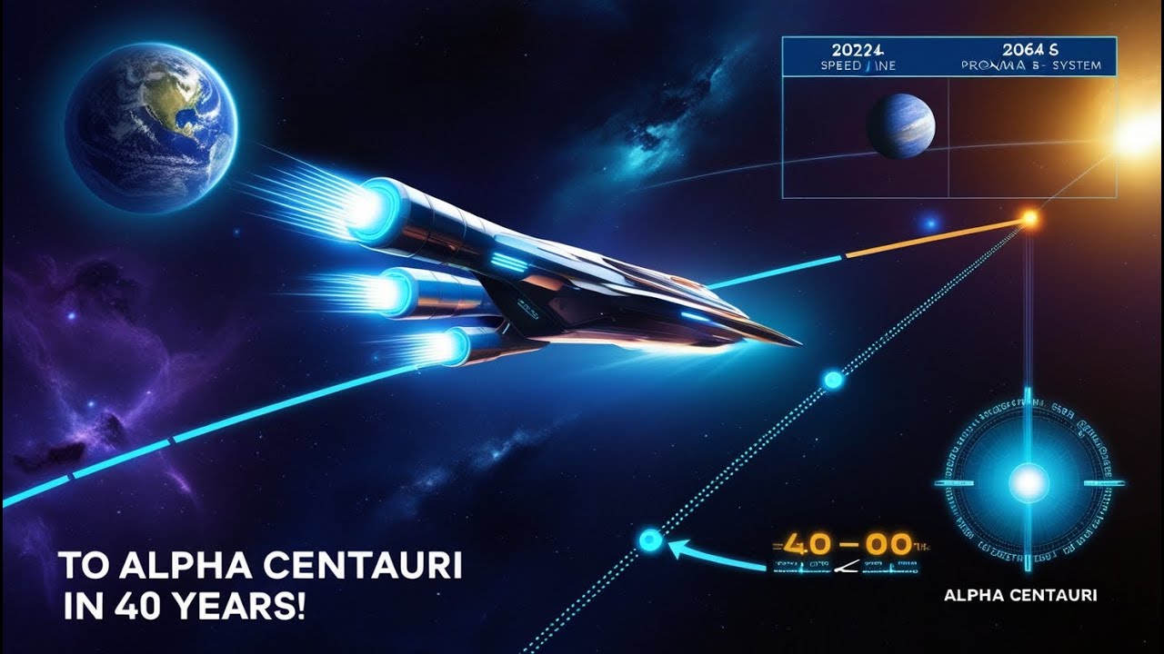 Alpha Centauri is JUST 40 Years Away with this GROUNDBREAKING ...