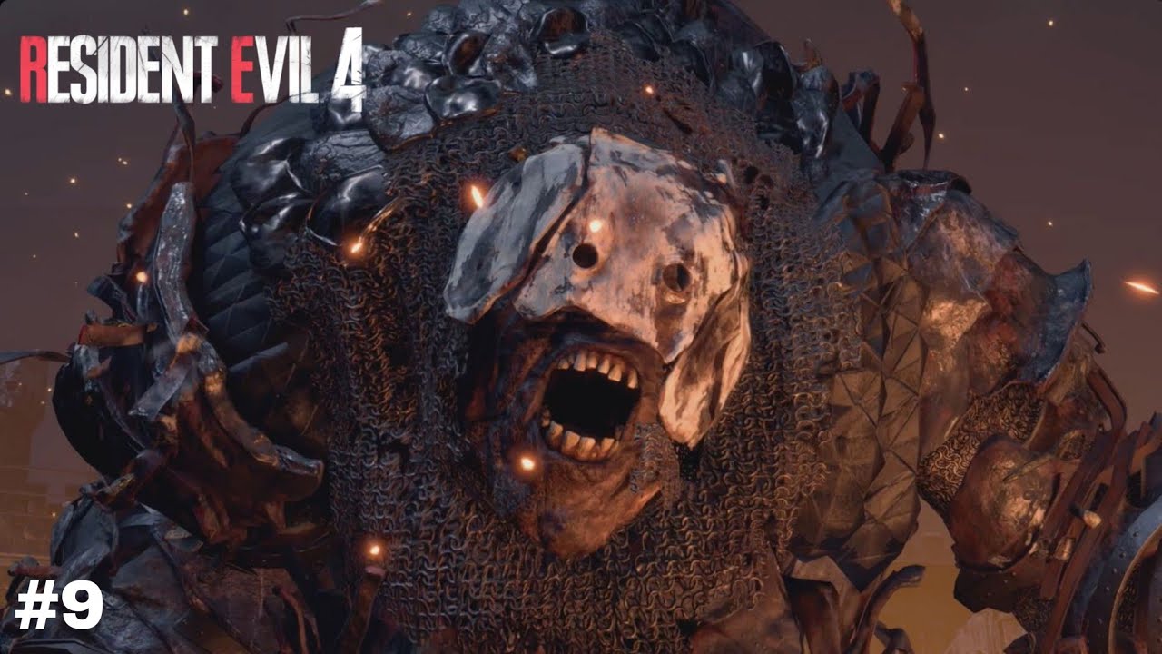 THIS CASTLE GIANT MONSTER IS CREEPY | RESIDENT EVIL 4 GAMEPLAY #8 - YouTube