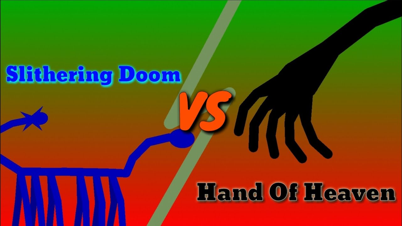 Hand of heaven vs slithering doom - YouTube