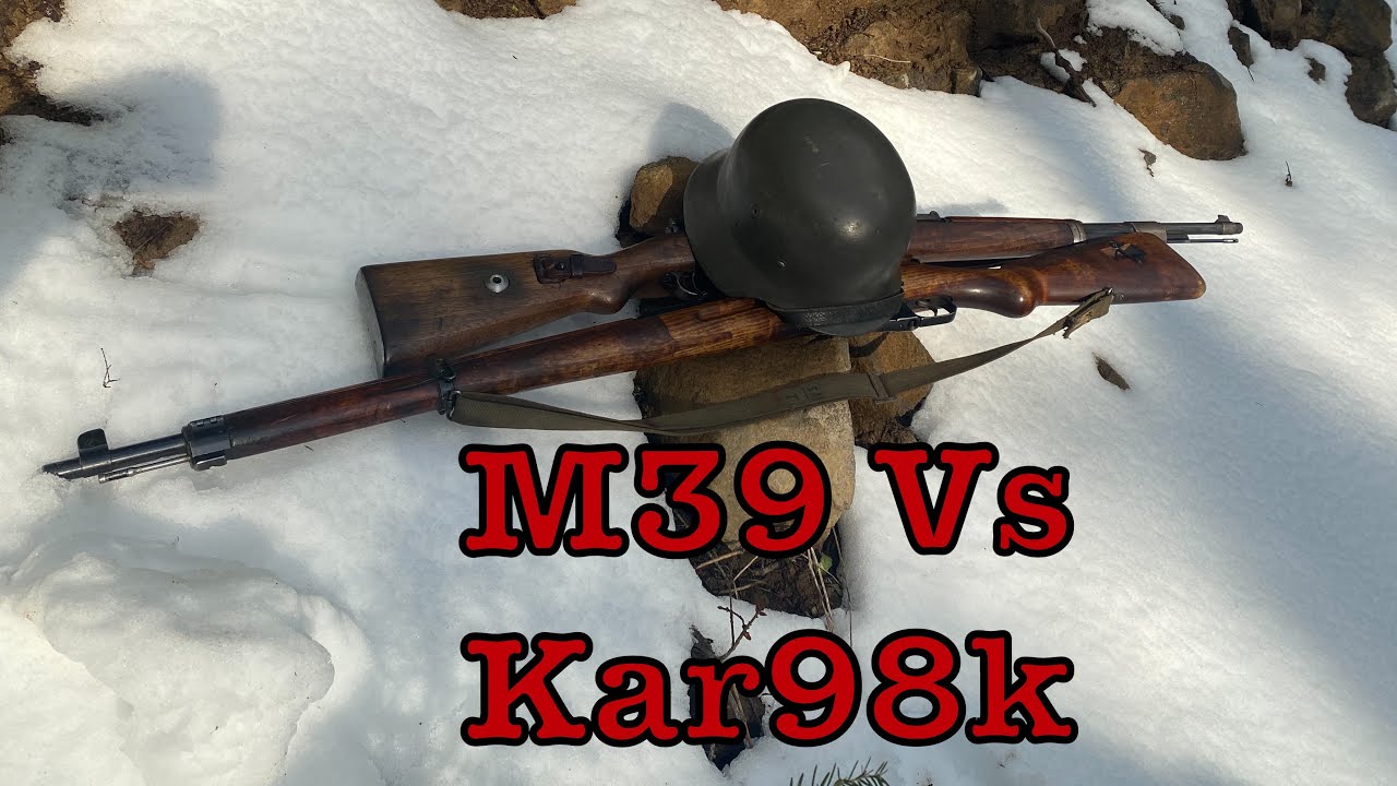 Finnish Mosin M39 Vs Mauser Kar98k, Lapland War Showdown - YouTube