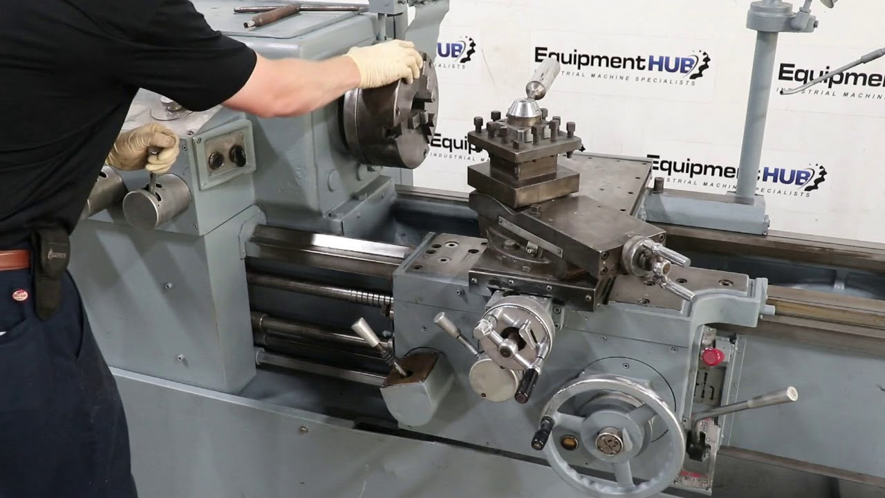 Ikegai A20 20" x 60" Engine Lathe - YouTube