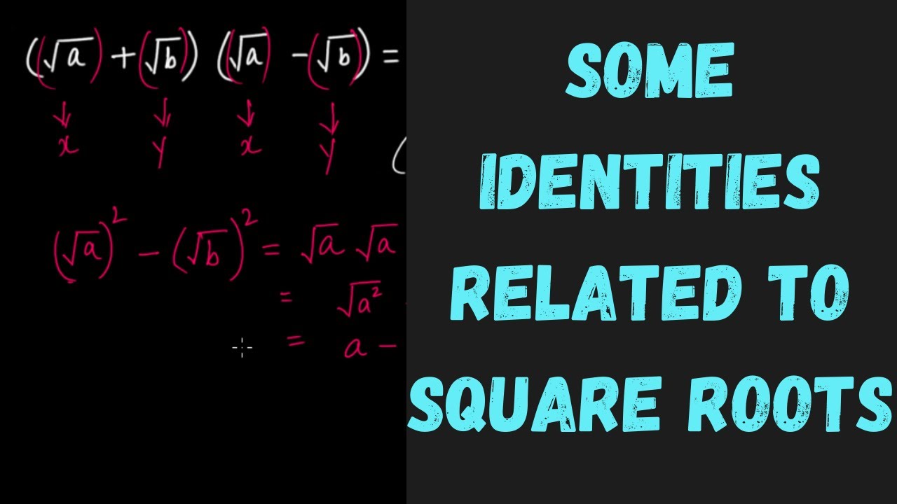 Some Identities Related To Square Roots Number Systems Grade 9 some-identities-related-to-square-roots-number-systems-grade-9