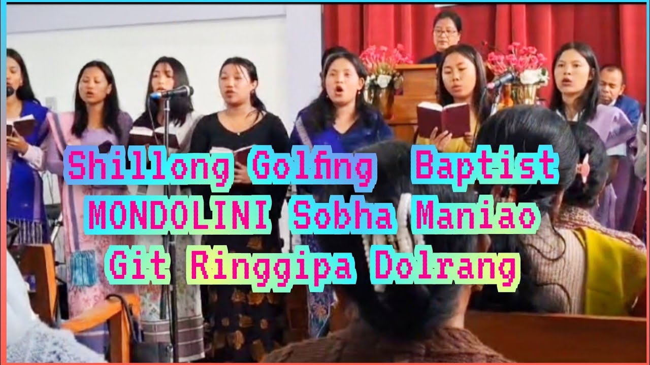 Achik Baptist Golfing MONDOLINI SOBHAO Git Ringgiparang|Cover song Git ...
