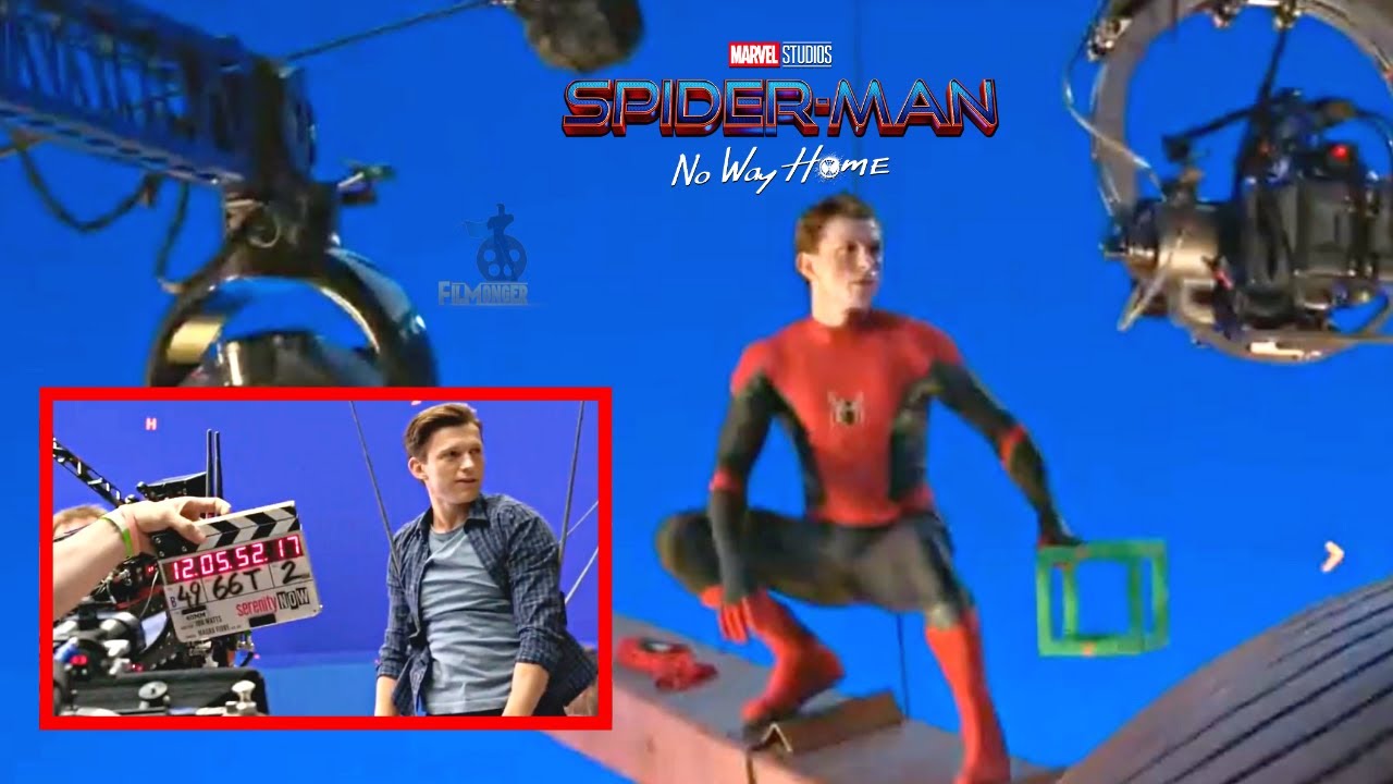 Spider Man No Way Home Behind the Scenes | Bloopers And B-Roll | Tom ...