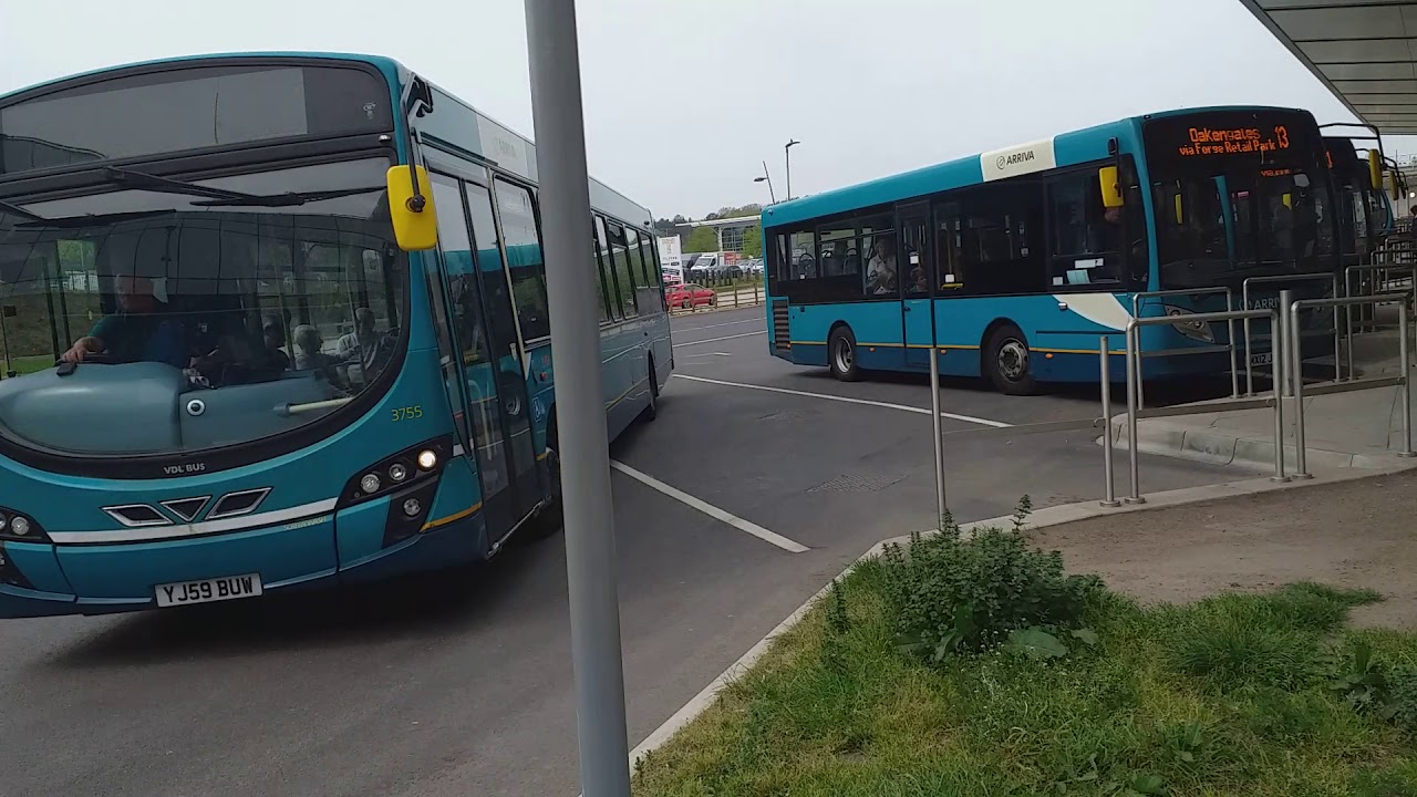An Hour at Telford Bus Station - YouTube