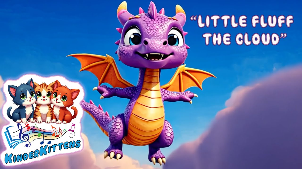 LITTLE FLUFF THE CLOUD ☁️ | FUN ANIMATED STORY FOR KIDS - YouTube