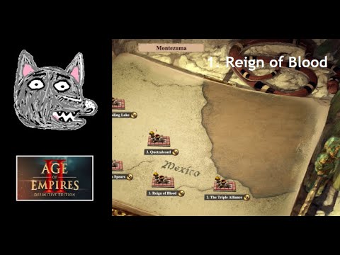 AoE2: DE Campaigns | Montezuma | 1. Reign of Blood - YouTube