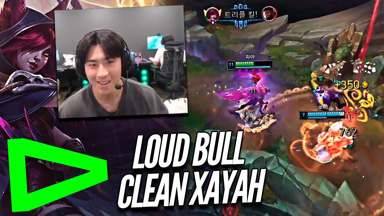 LOUD BULL de XAYAH, JOGO CONTROLADO - NOVO ADC da LOUD PARA O CBLOL ...