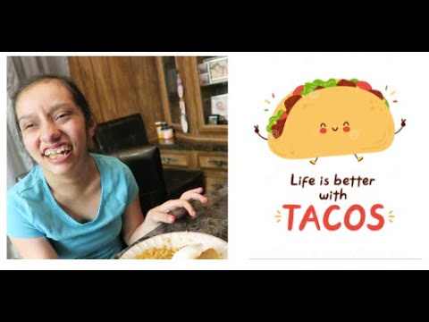 My mom gets her braces and I make tacos - YouTube