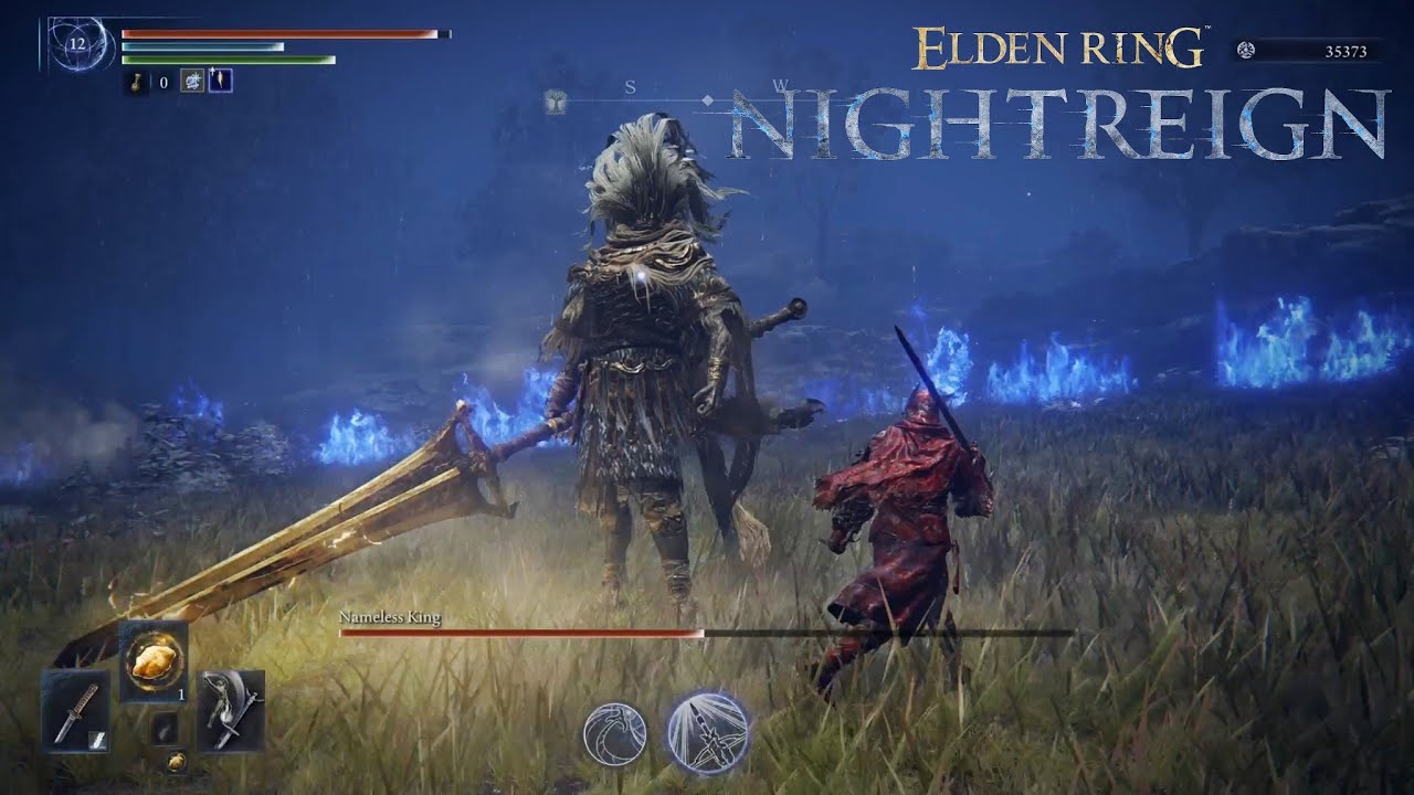 Nameless King Boss Fight Solo (Elden Ring Nightreign) - YouTube