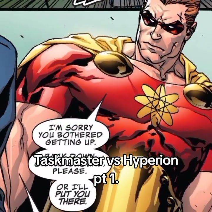 Taskmaster vs Hyperion pt 1 #marvel #voiceover #avengers - YouTube