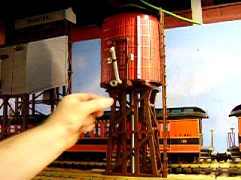 Scratch building a water tower in G scale, for my DAV&P MRR. - YouTube