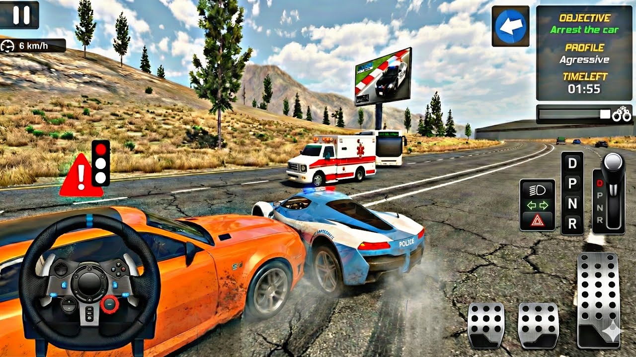 “Police Car Pull Over Simulator 🚨 | High-Speed Chases & Realistic Stops ...