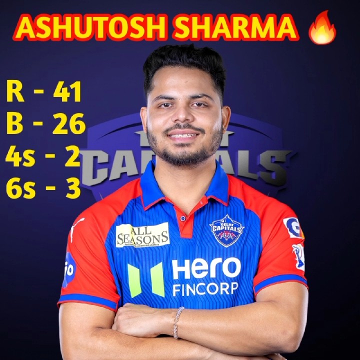 BRILLIANT INNING FROM ASHUTOSH SHARMA 🔥🔥👏👏.#cricket #ipl #ipl2025 #dc #srh #iplhighlights # ...