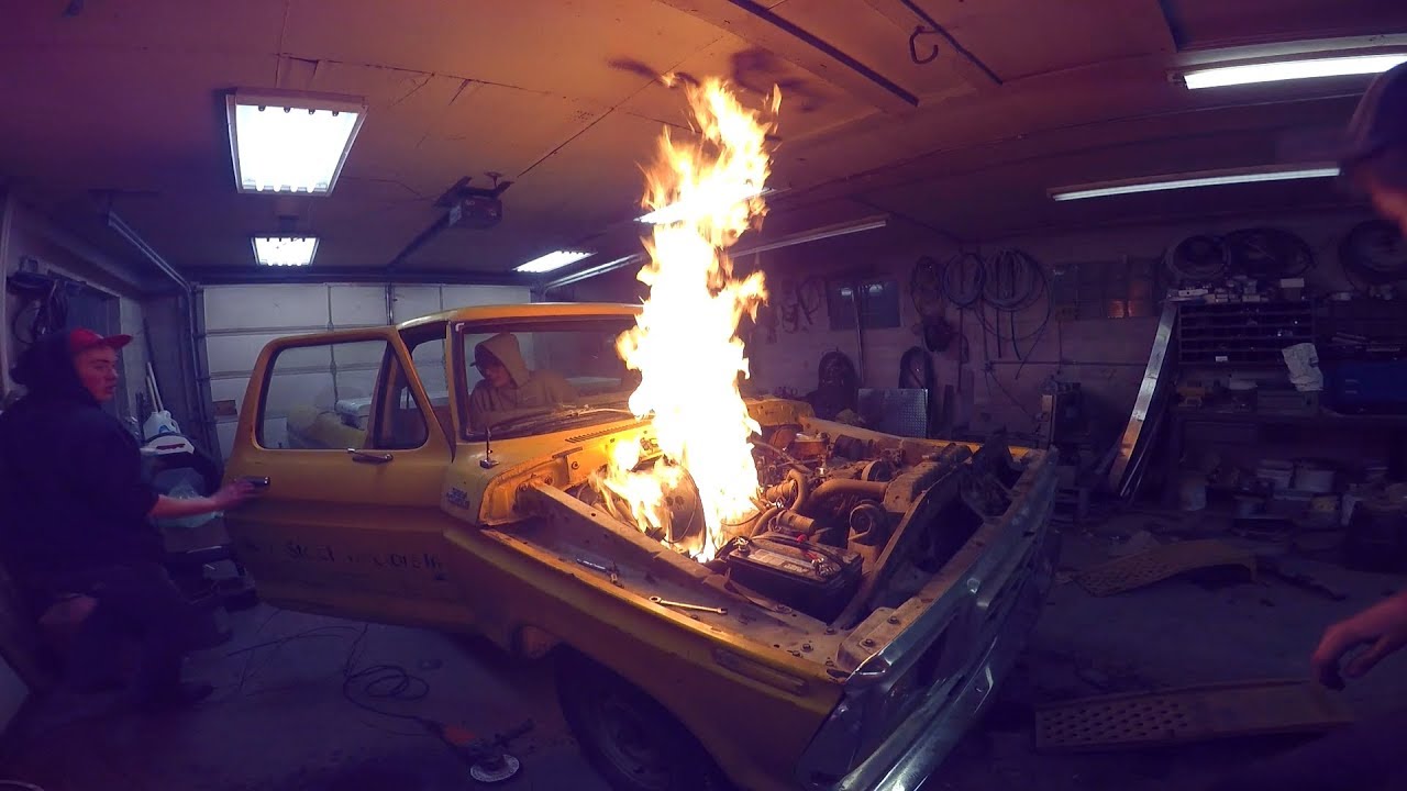 Putting out fire with MILK! - YouTube