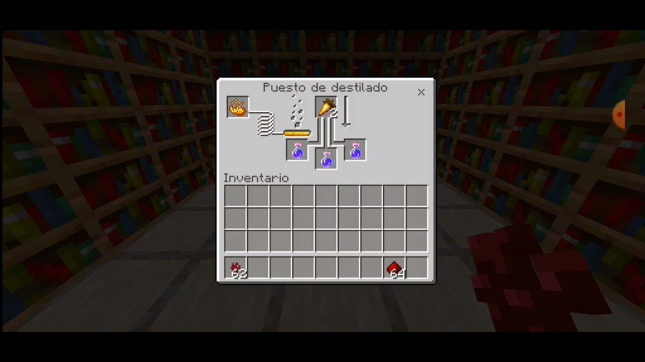 Cómo hacer Pociones De Visión Nocturna En Minecraft Bedrock 😁 - YouTube