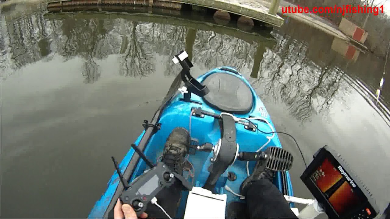 How to land Mavic Pro drone on a kayak? - YouTube