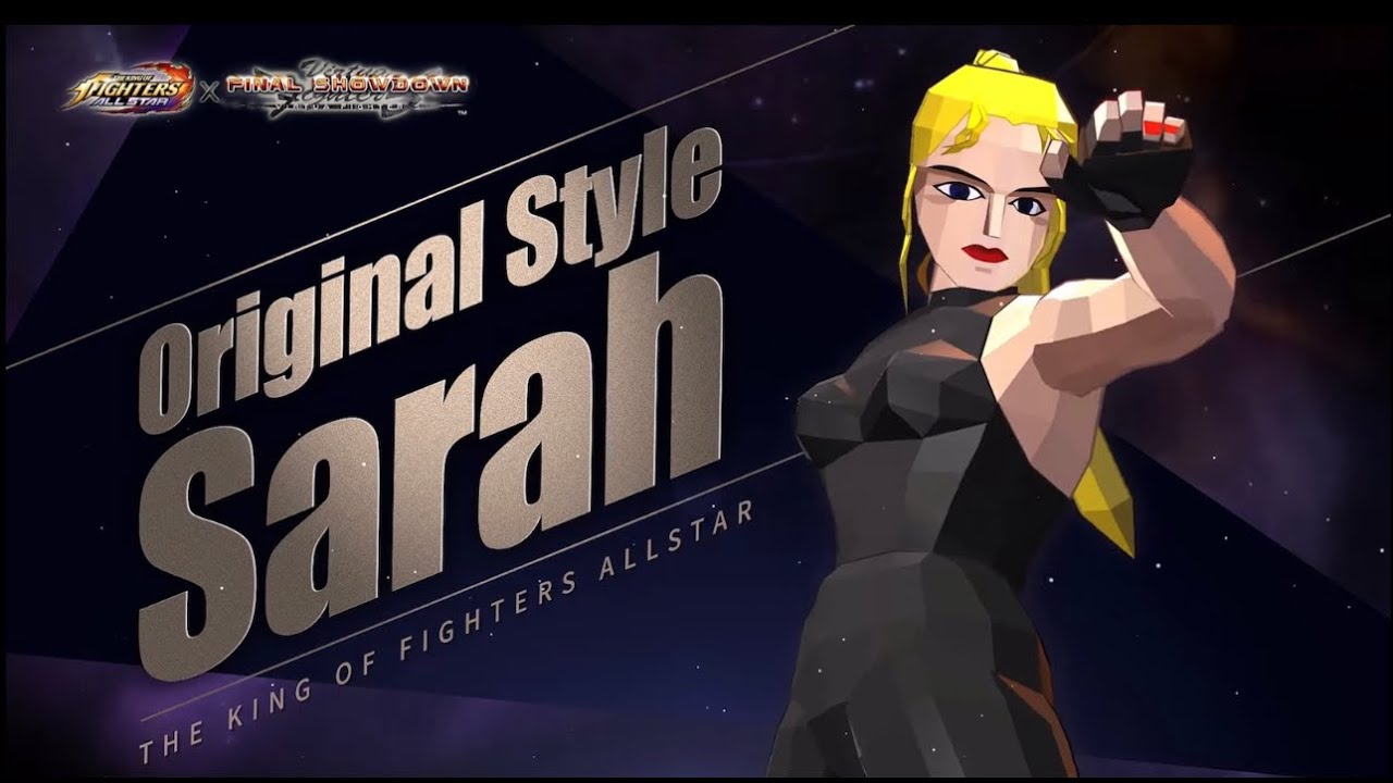 KOF ALLSTAR x Virtua Fighter Final Showdown | Sarah ( VF Original Style ...