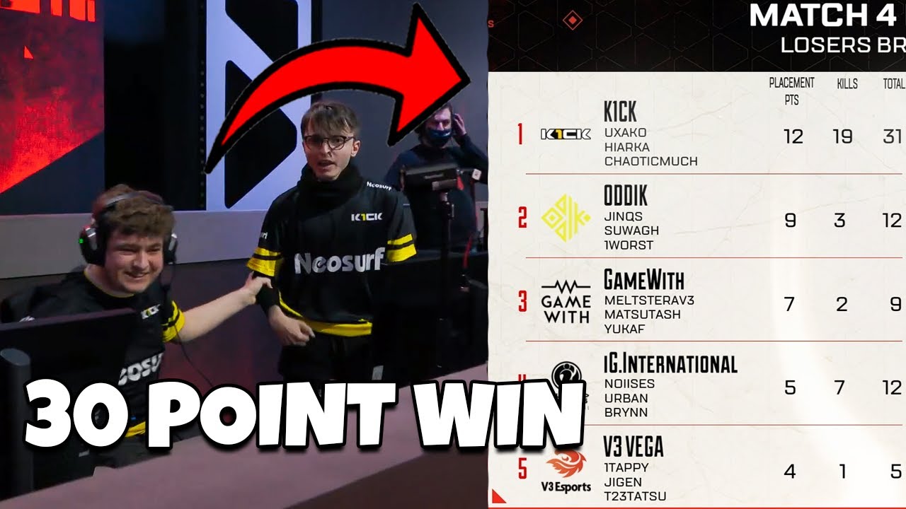 Winning a Game in the $1,000,000 Apex Legends Global Series: Split 2 ...