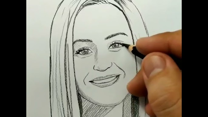 Katy Perry Tegning Trinn For Trinn