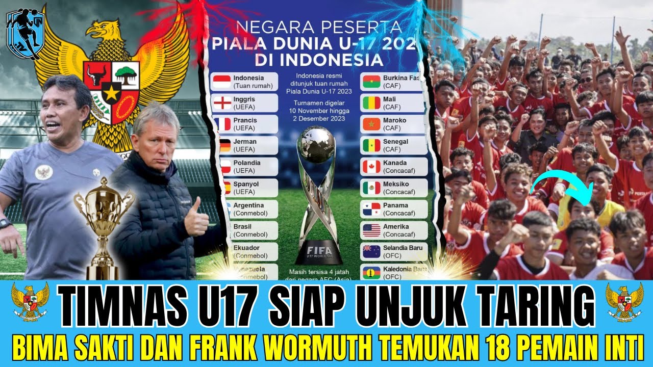 Siap Unjuk Taring Bima Sakti Dan Frank Wormuth Temukan 18 Pemain