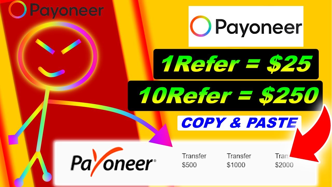 Free Payoneer account-income | Best High Dollar Earning Website || on ...