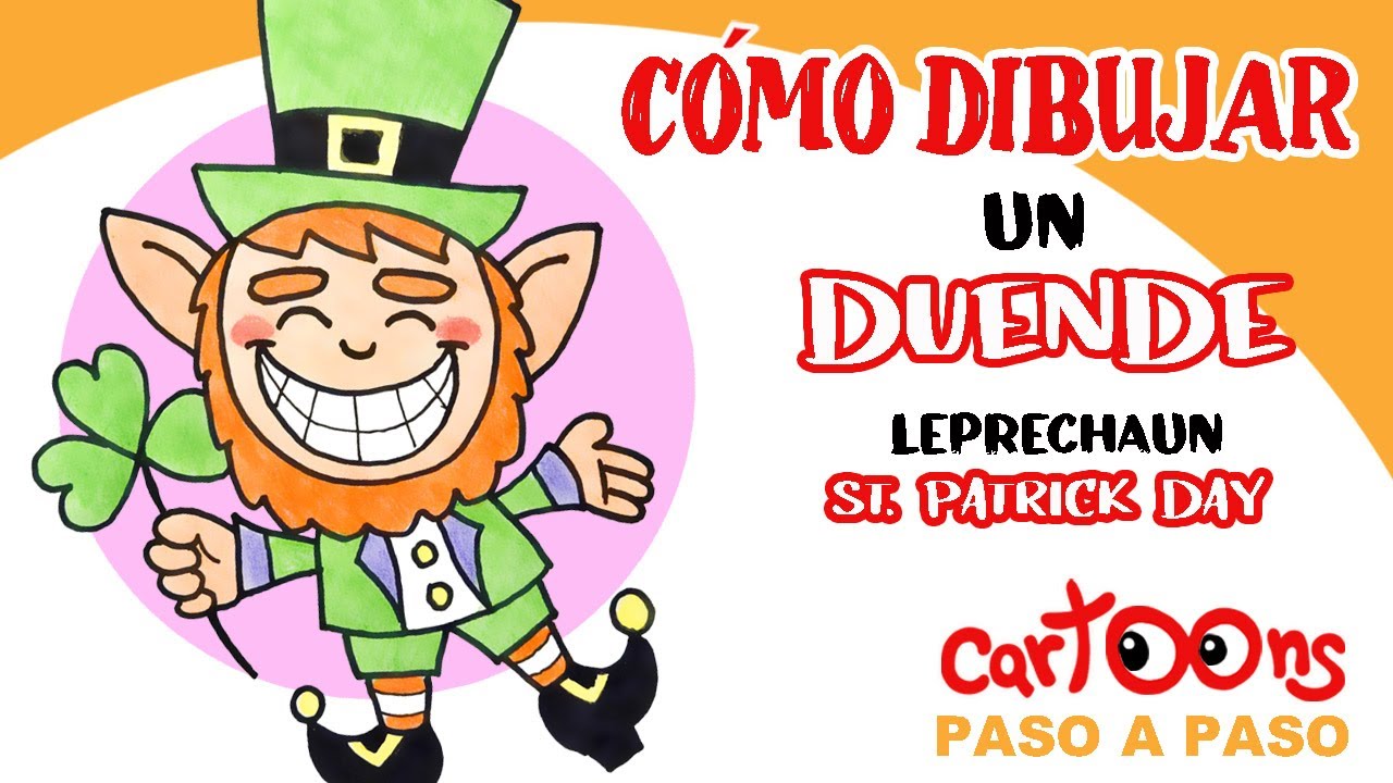 Dibuja un Duende del día de San Patricio, paso a paso - YouTube