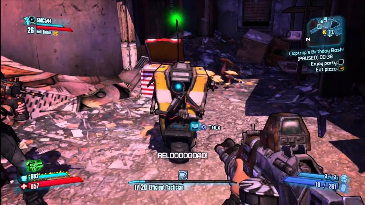 Claptrap's Birthday Party - YouTube