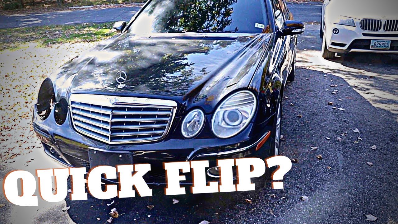 Budget Fix & Flip | Mercedes Benz E350 Part 1 - YouTube