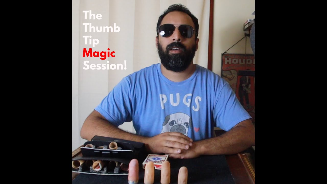 Thumb Tip Magic! Thumb Tip Holster Utility Device - YouTube