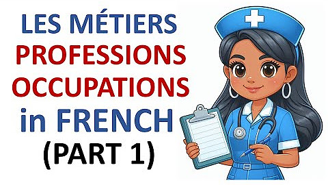 French JOBS and PROFESSIONS Vocabulary Occupations What do you do for a ...