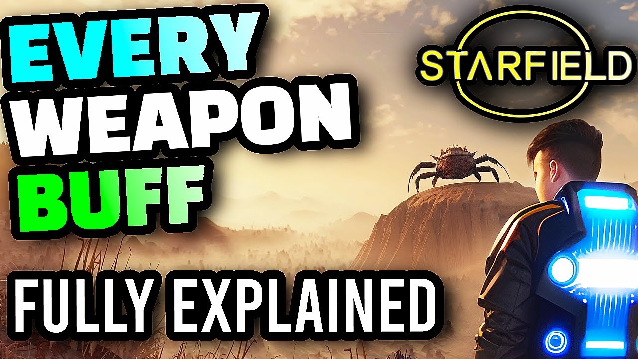 Starfield - All Weapon Mods EXPLAINED In Detail - YouTube