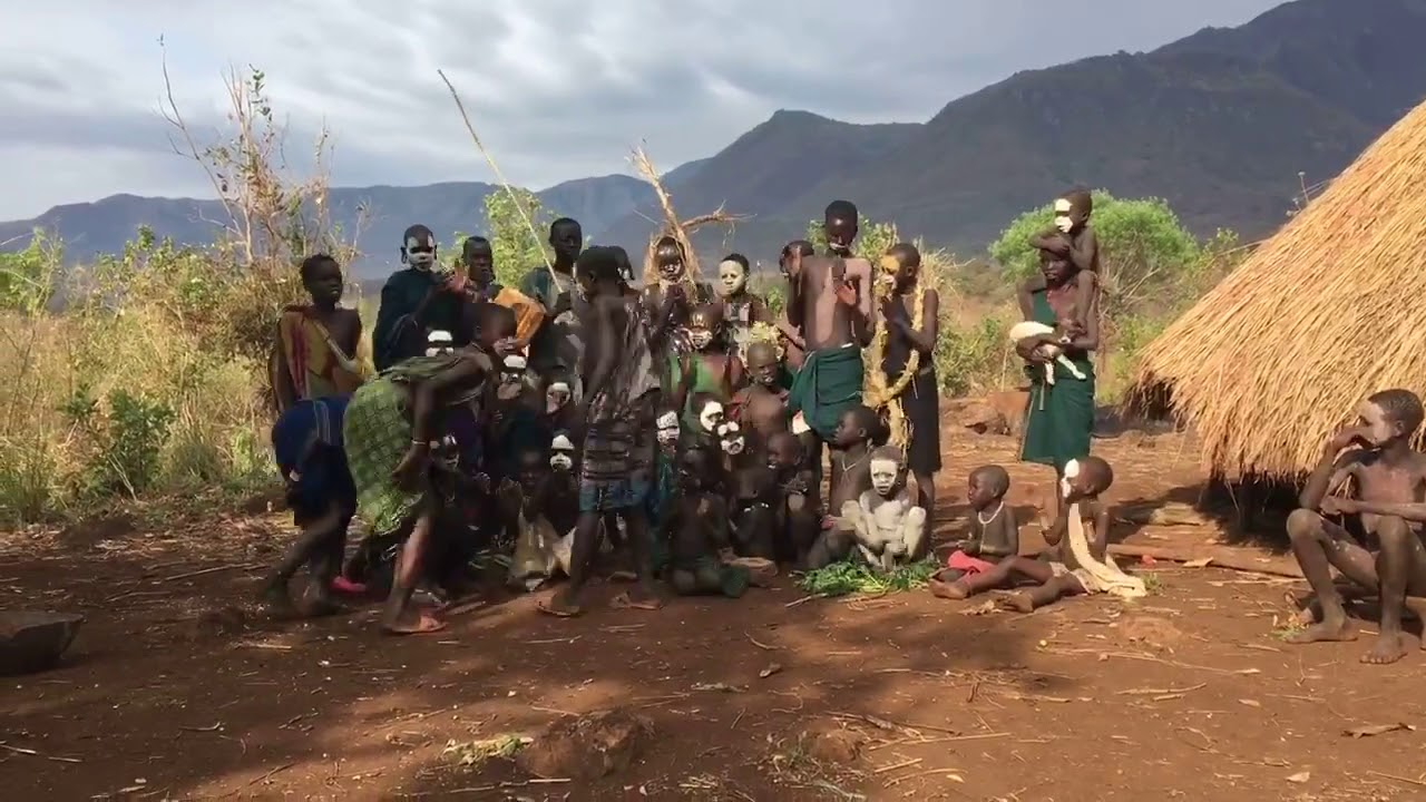 Surma Village -- The Children Sing! - YouTube