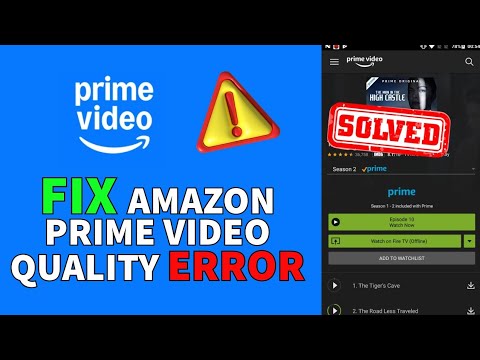 How to Fix Amazon Prime Video Quality 2025? - YouTube