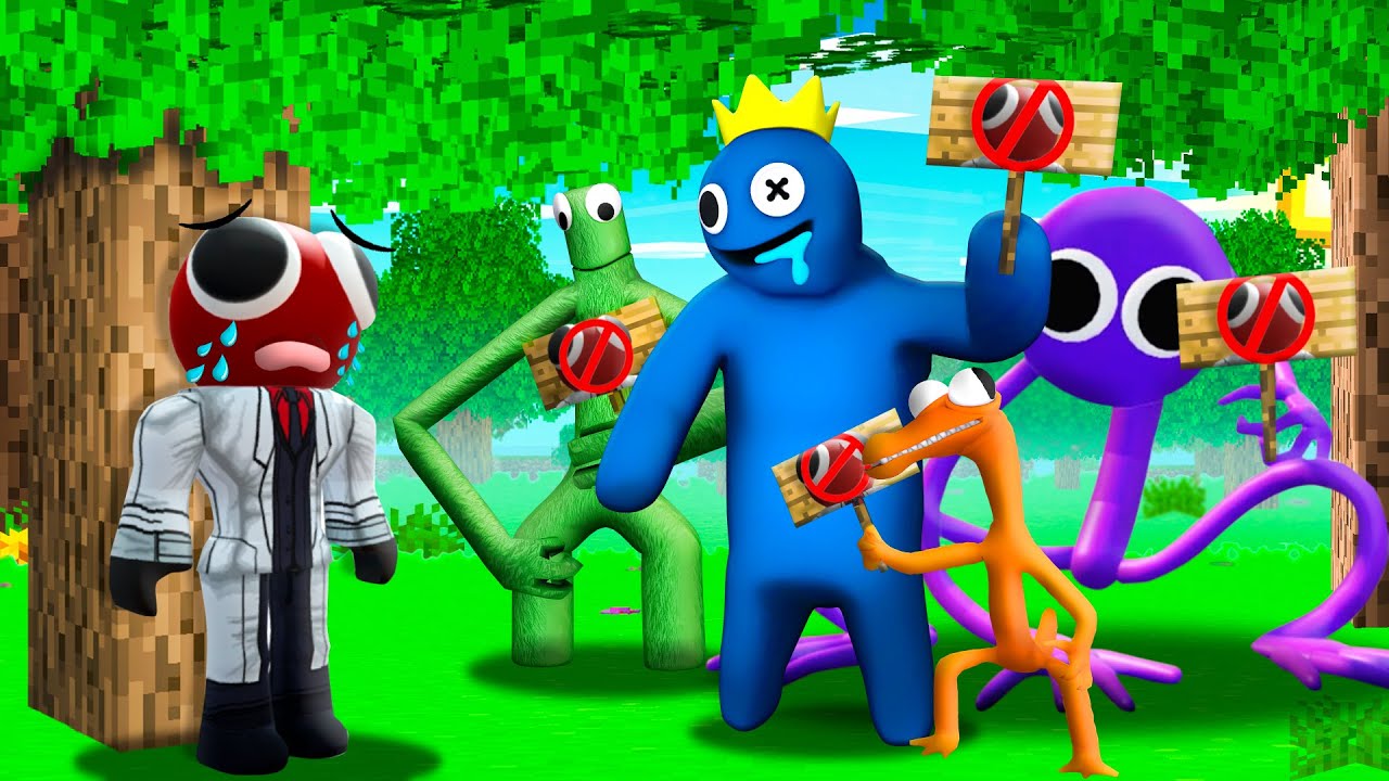 EXPULSAN A RED RAINBOW FRIENDS PARA SIEMPRE DE LOS RAINBOW FRIENDS EN ...