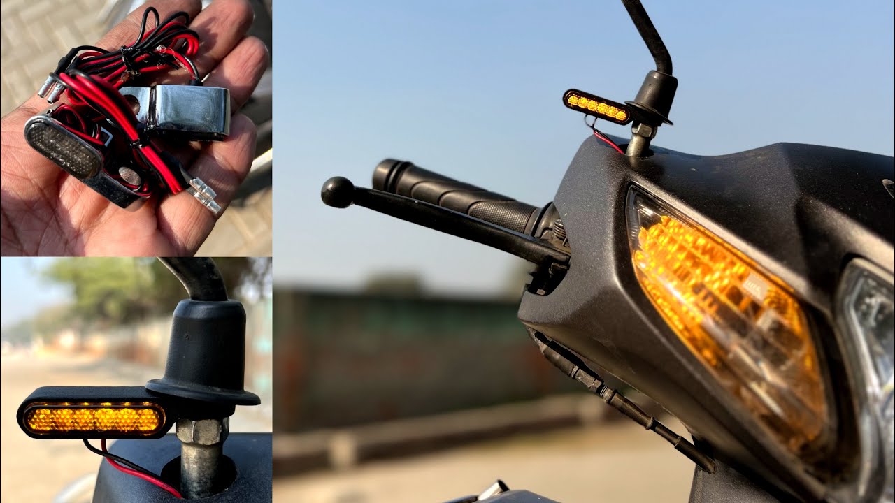 World Smallest Indicator for Scooty 😲 | Honda Activa Modified | Techno ...