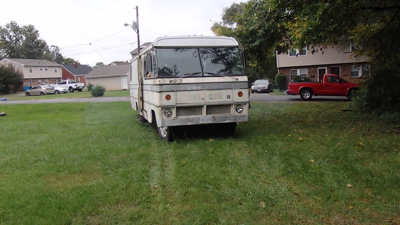 Moving the 440 Mopar RV - YouTube