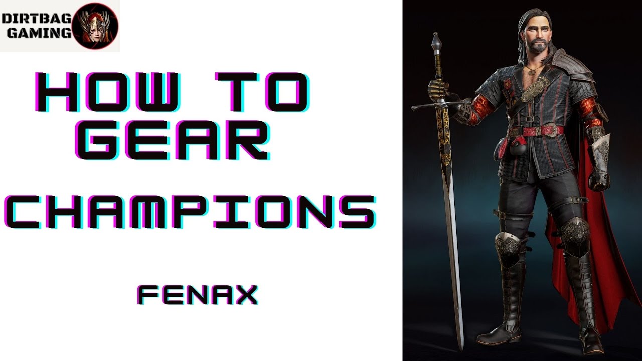 HOW TO GEAR FENAX | Block Revive Champ | Raid Shadow Legends Gear Guide ...