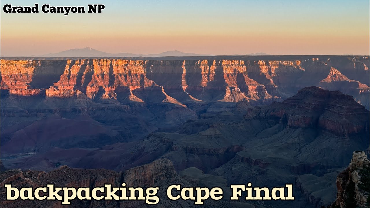 Grand Canyon NP, backpacking Cape Final - YouTube